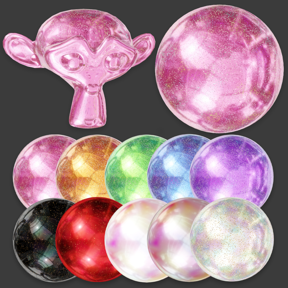 Glam Matcap Collection