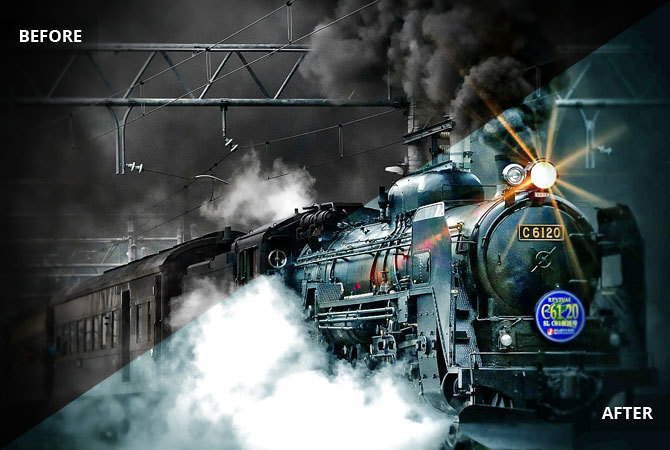 Night Vision Photoshop Action