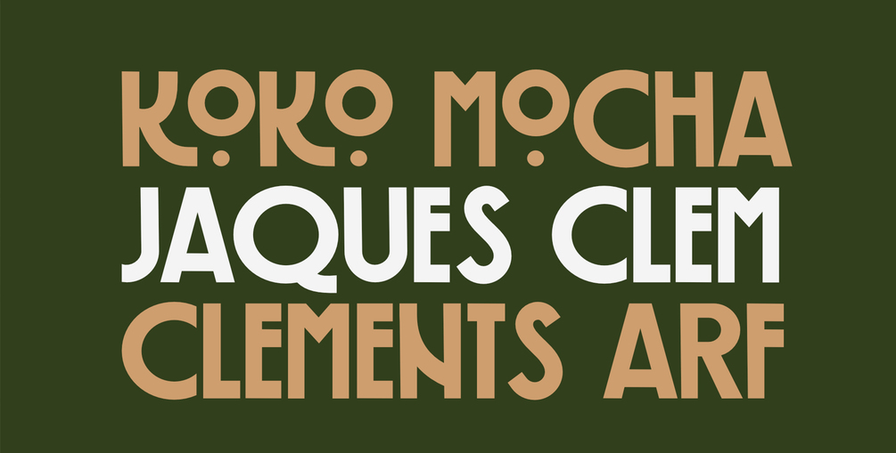 ID Arneau Deko Typeface