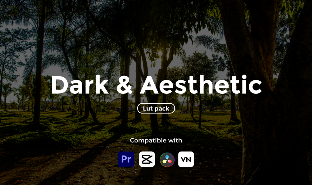 Dark & Aesthetic Luts pack
