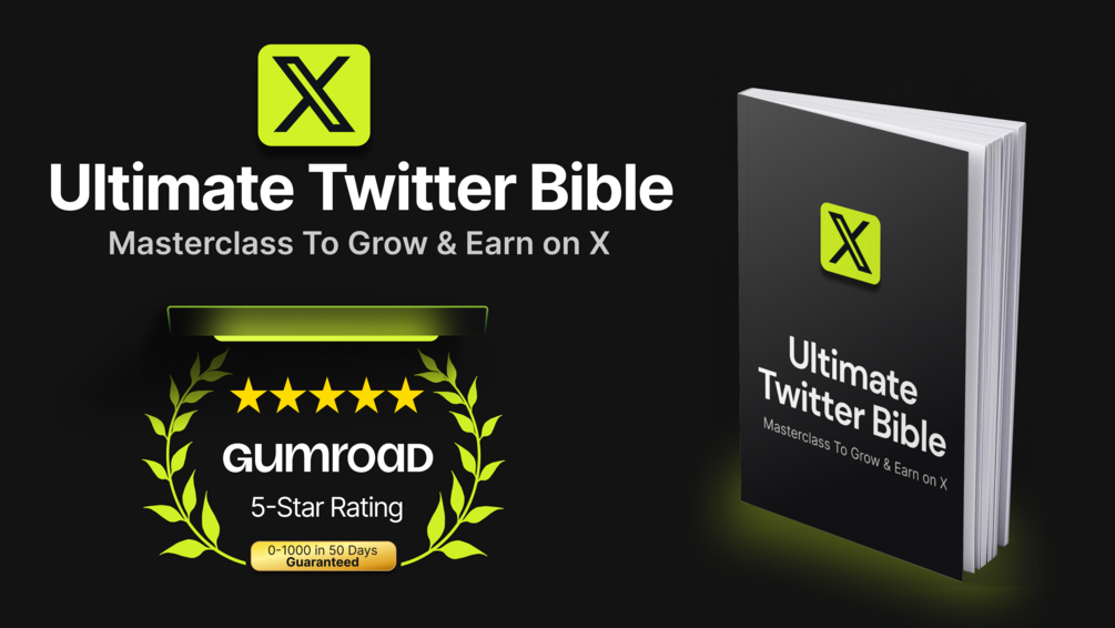 The Ultimate 𝕏 Bible