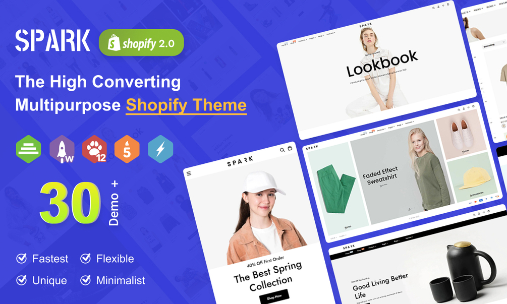 Spark - Next-gen Multipurpose Shopify theme 2.0