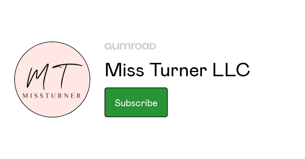 Miss Turner LLC
