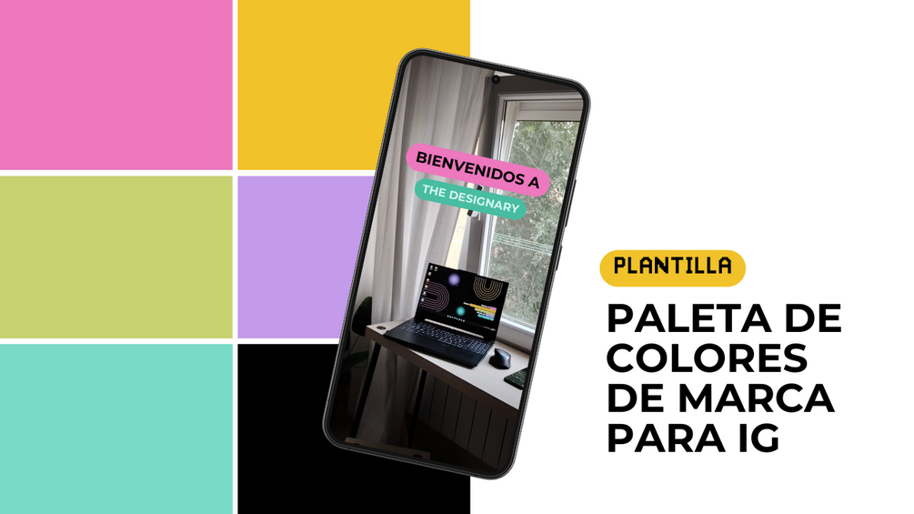 [GRATIS] Plantilla Canva - Paleta de Colores IG