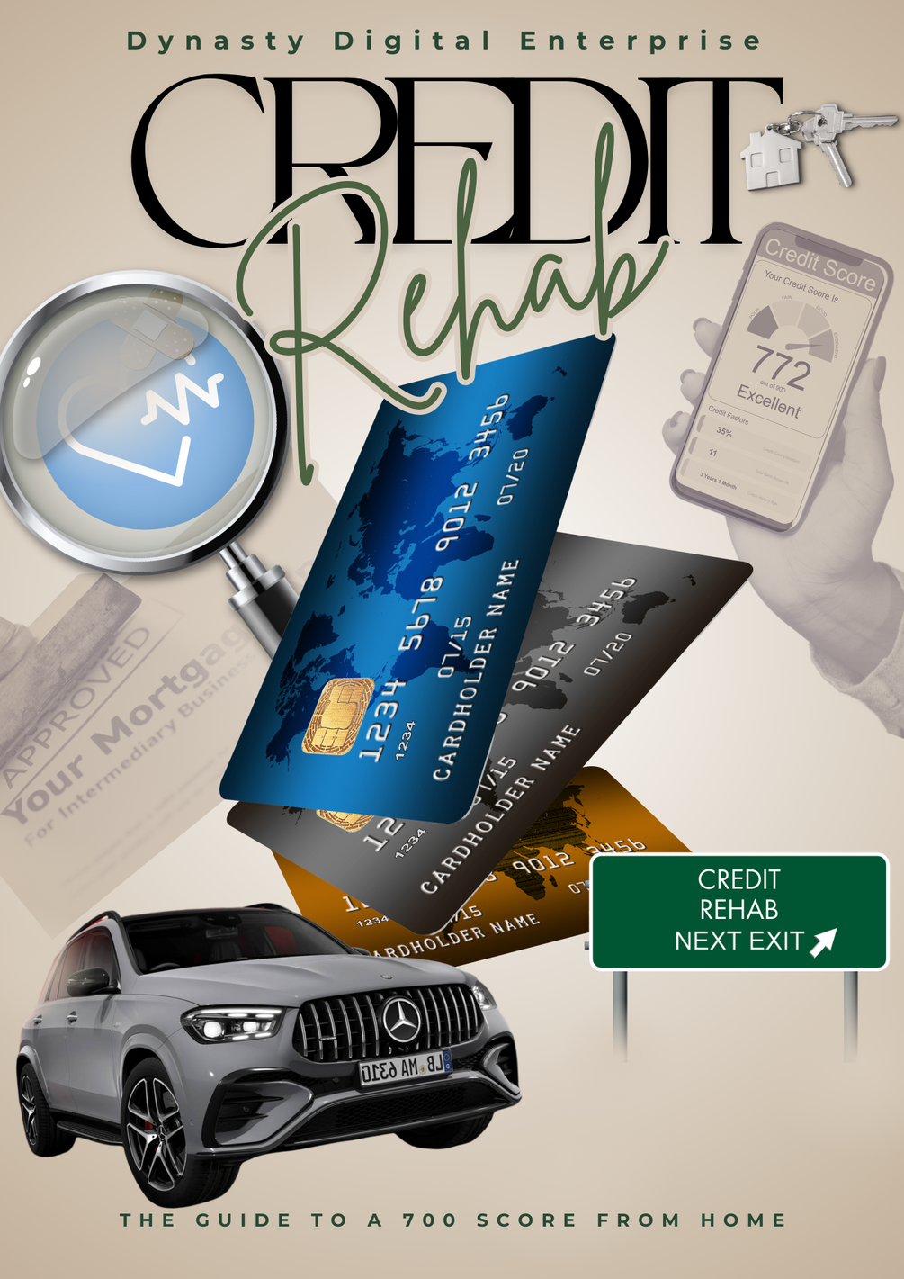 Credit Rehab: The guide to a 700 score from home