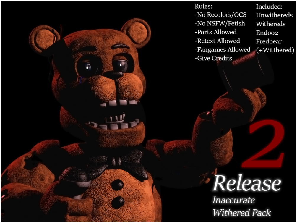 Inaccurate Withered Pack (Blender Internal 2.79)