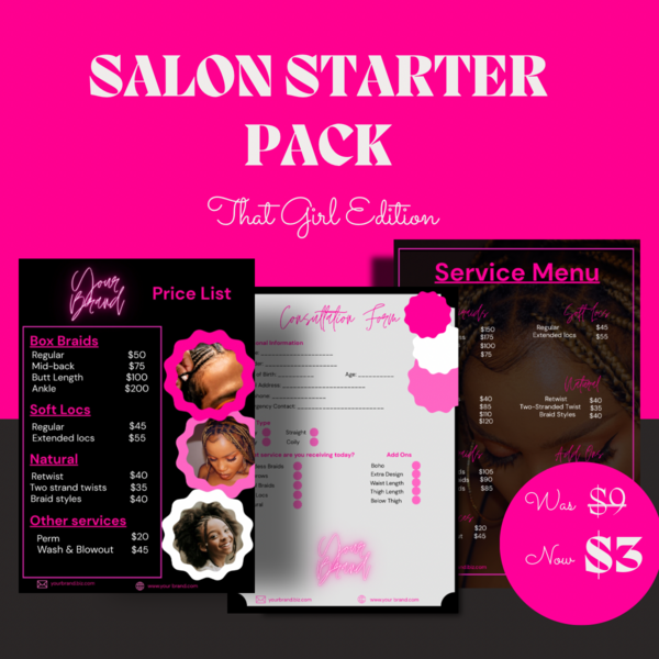 Black Friday Salon Business Bundle (Limited-Time Offer)