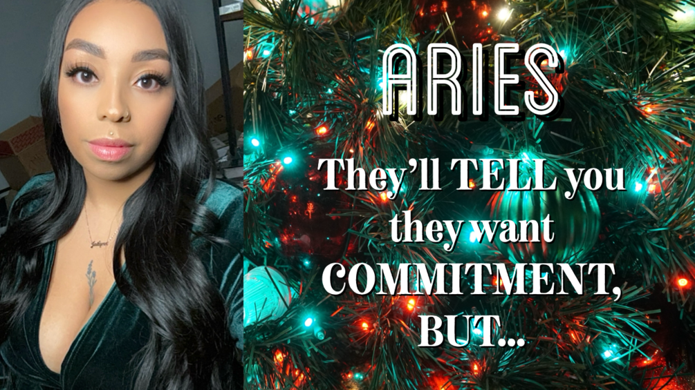 ARIES ♈️ They’ll TELL you they want COMMITMENT, BUT you’ve heard this before 🤔 EXTENDED