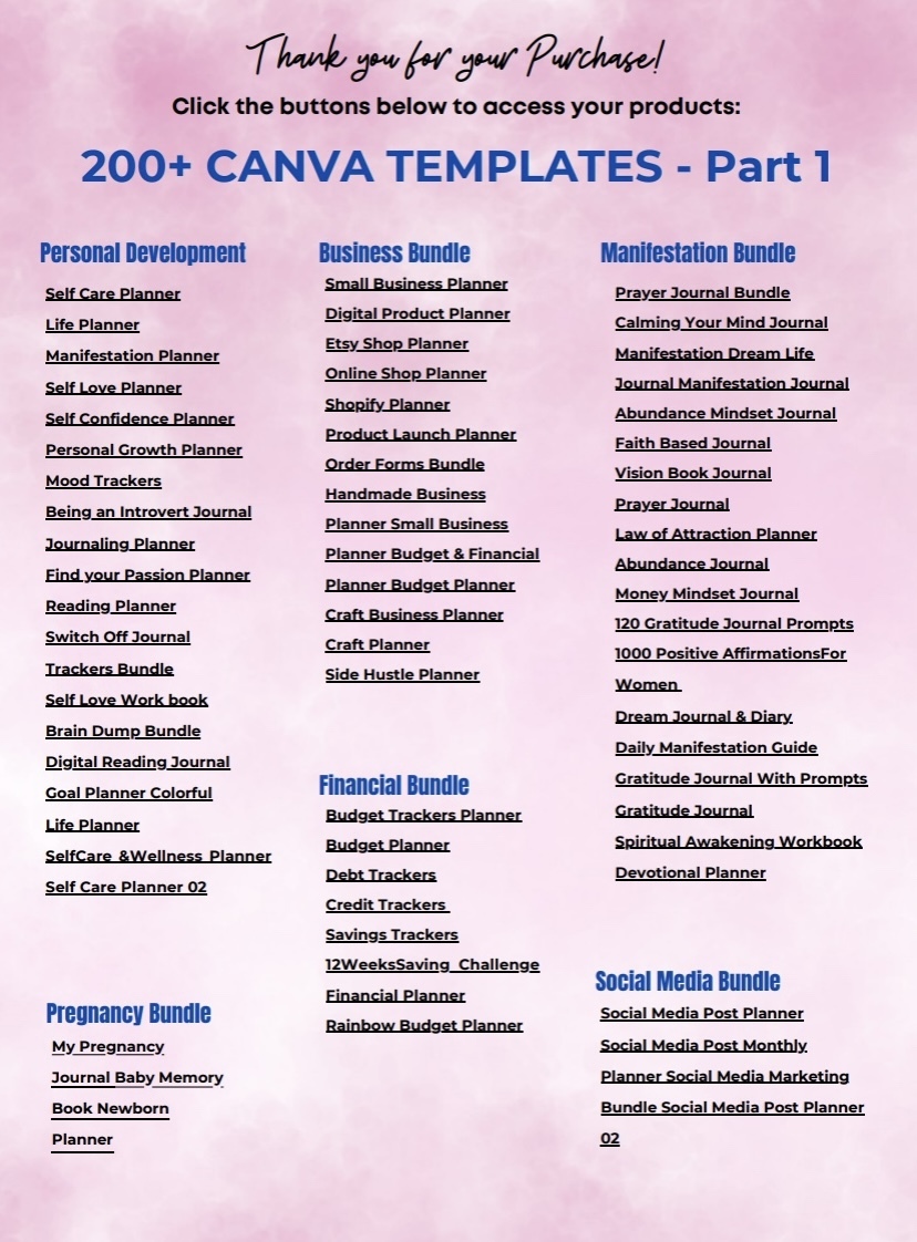 Elevate Your Life Bundle 🔥