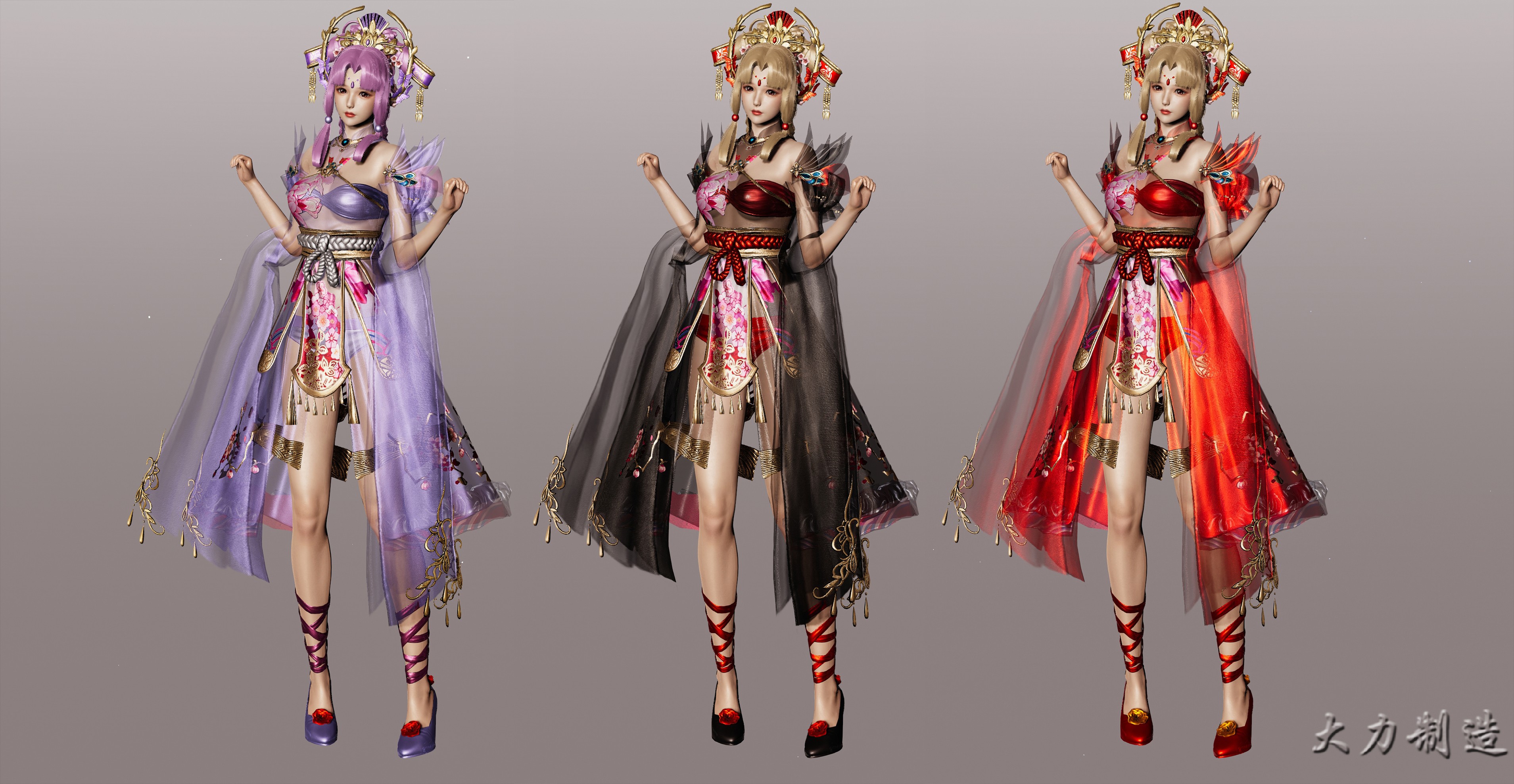 025 - HS2（HoneySelect2）+AI（AI-Syoujyo）MOD-大力-虞姬魔改-新 附带模特