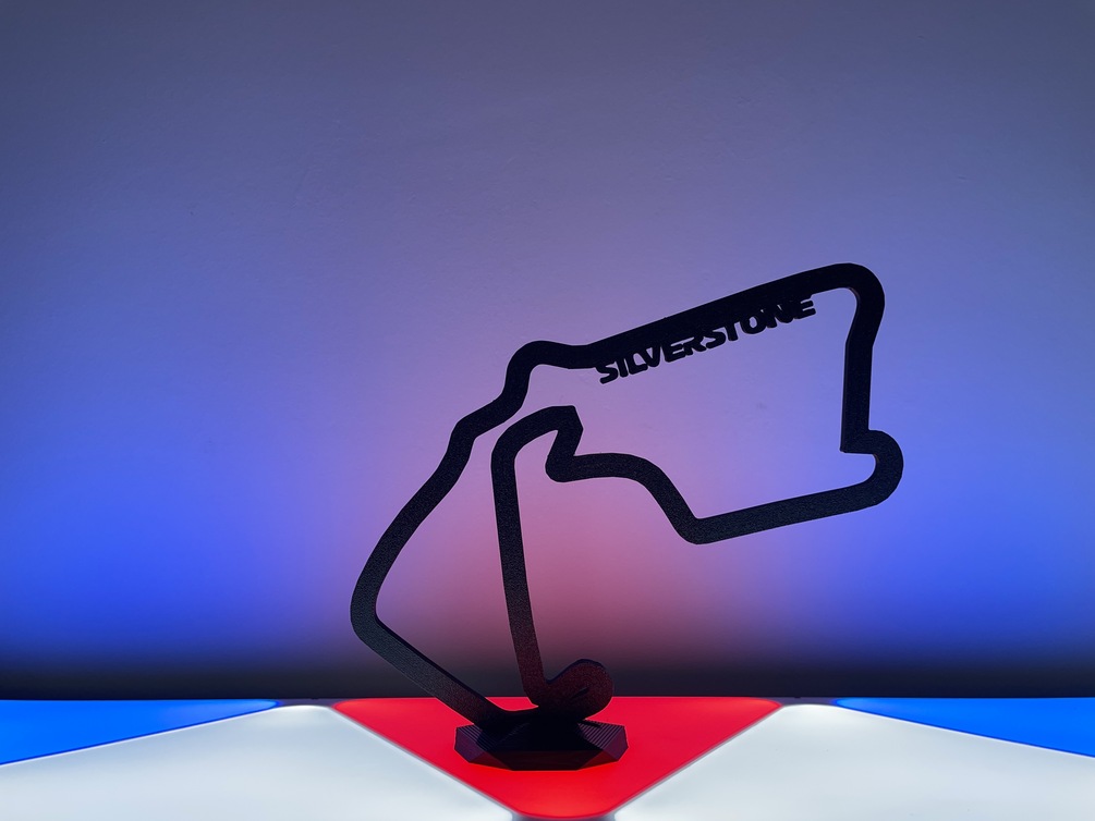 F1 Silverstone Track - 3D Printed