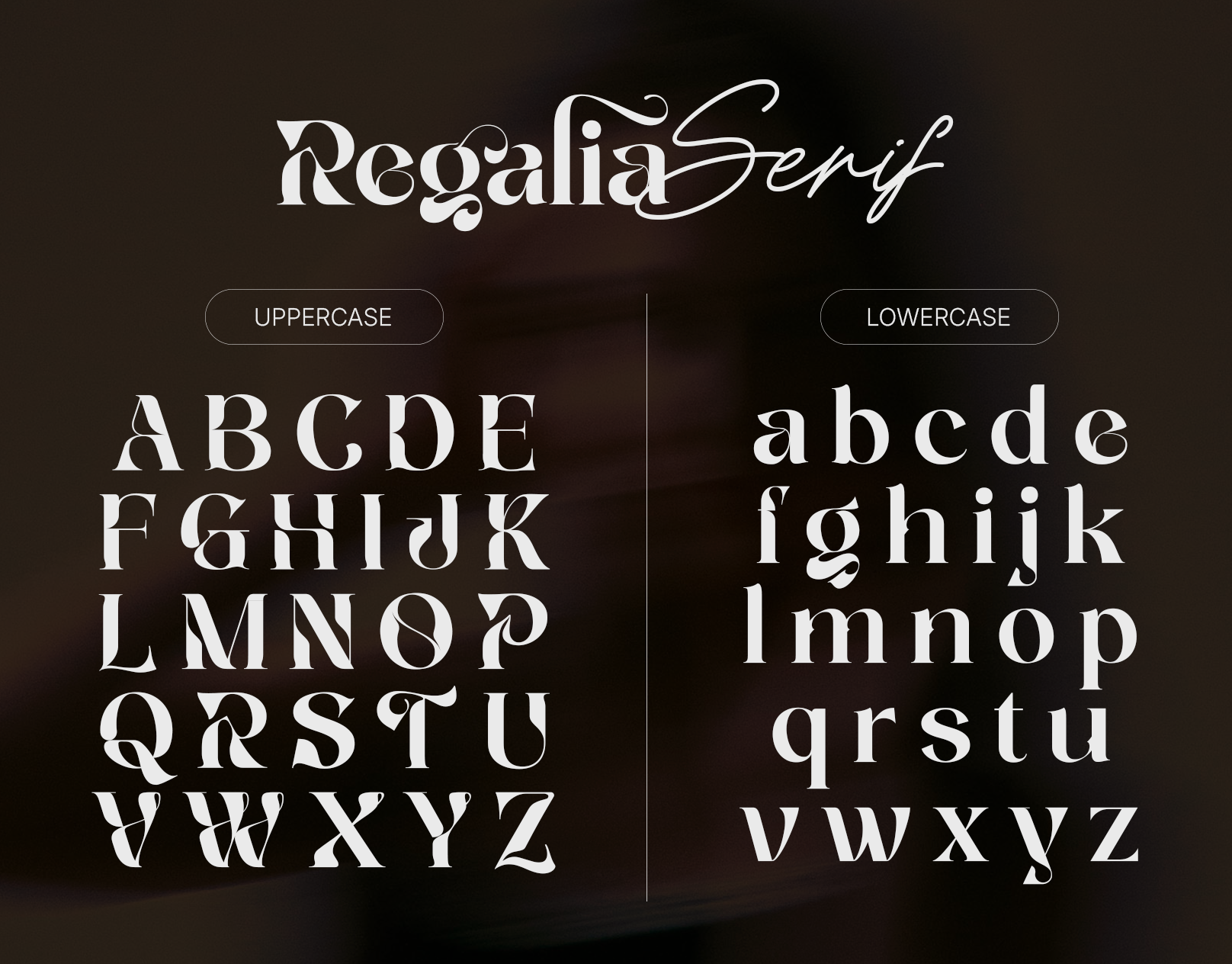 Regalia Noire - Duo Font