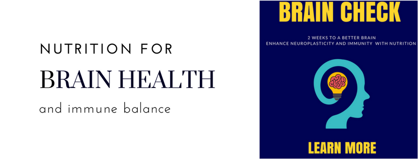 BRAIN CHECK - Nutrition for Brain Health