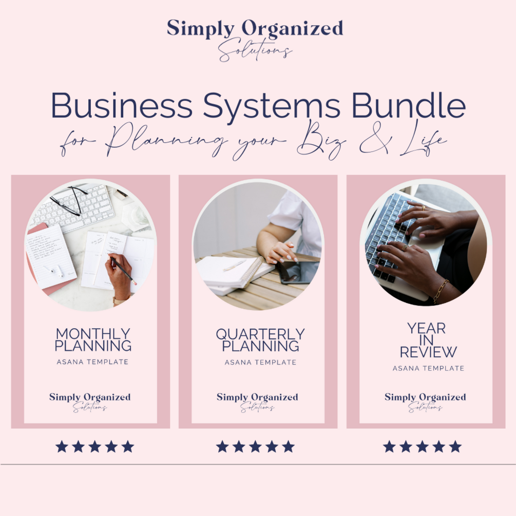 SOS Business Planning Bundle (Asana Templates)