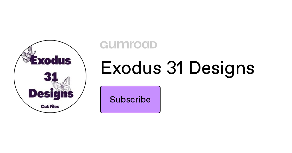 Exodus 31 Designs