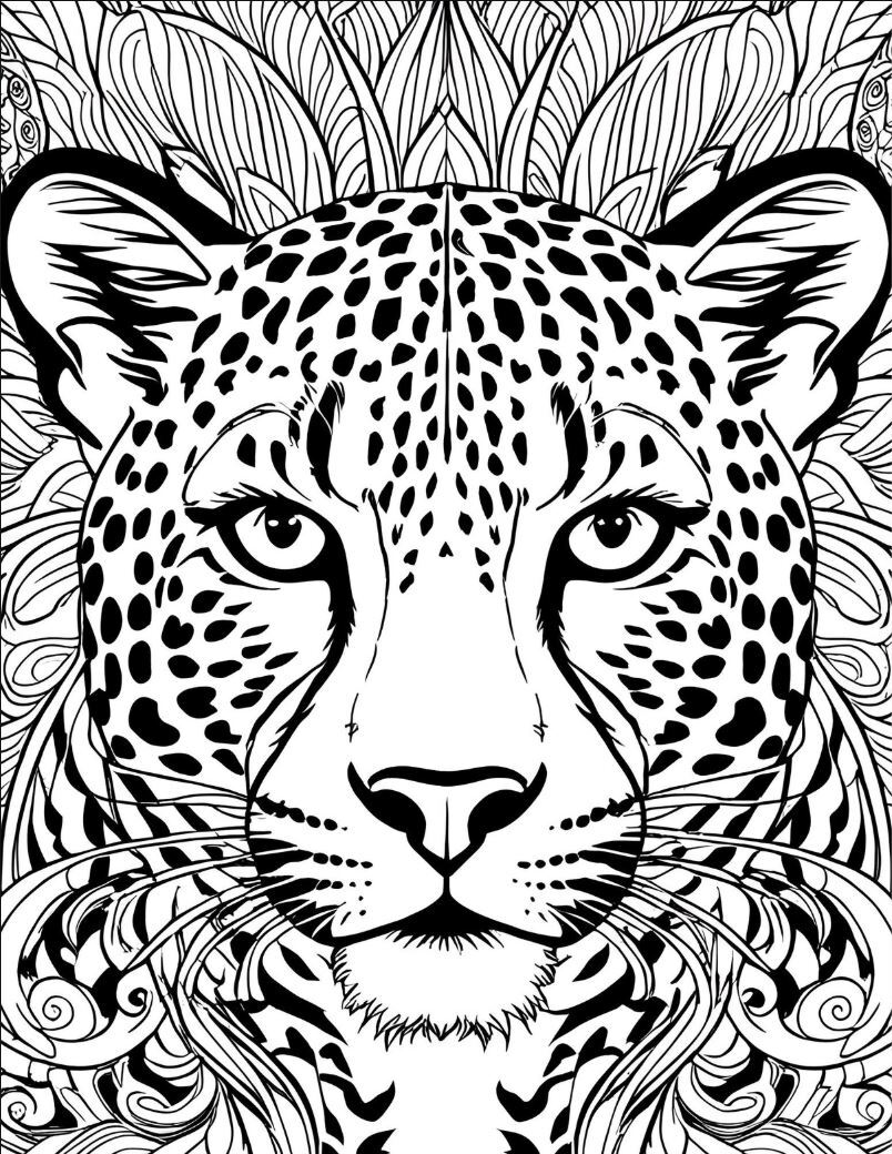 Art Of Wildlife : 50 Mindful Coloring Journey