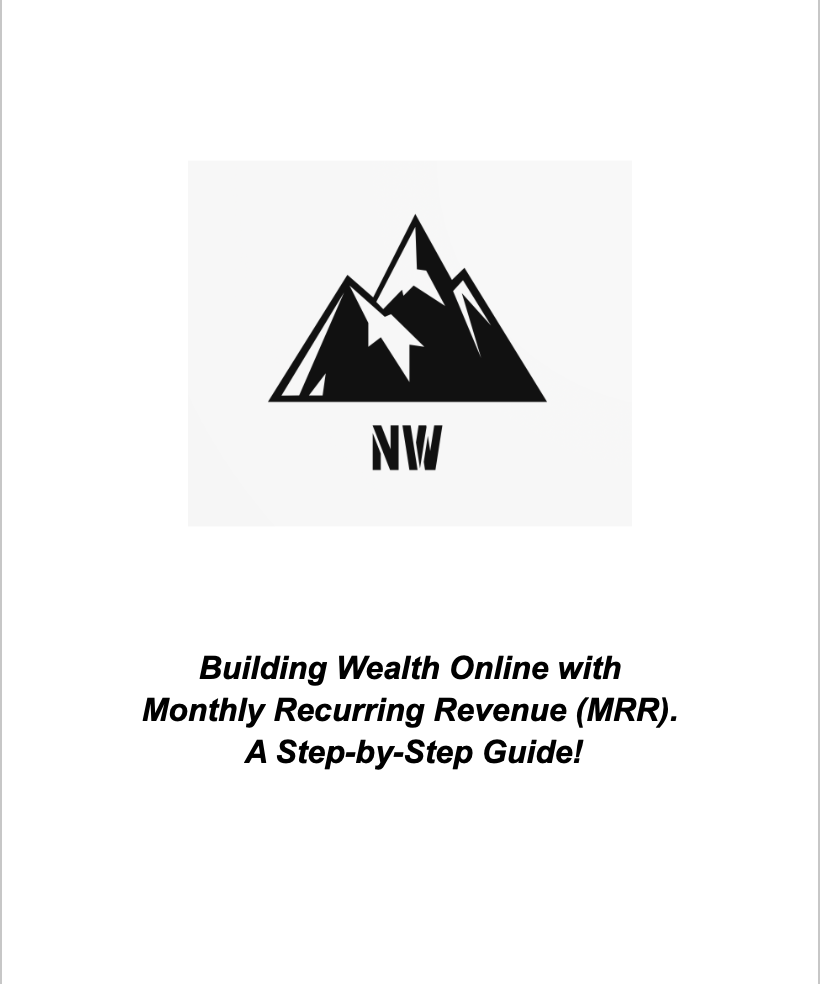 Building Wealth Online (MRR) - Free eBook Building Wealth Online (MRR) - Free eBook