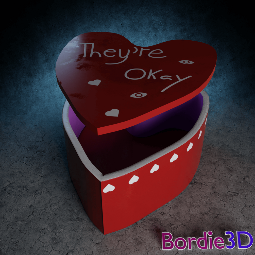 Heart Box - Game Ready Prop