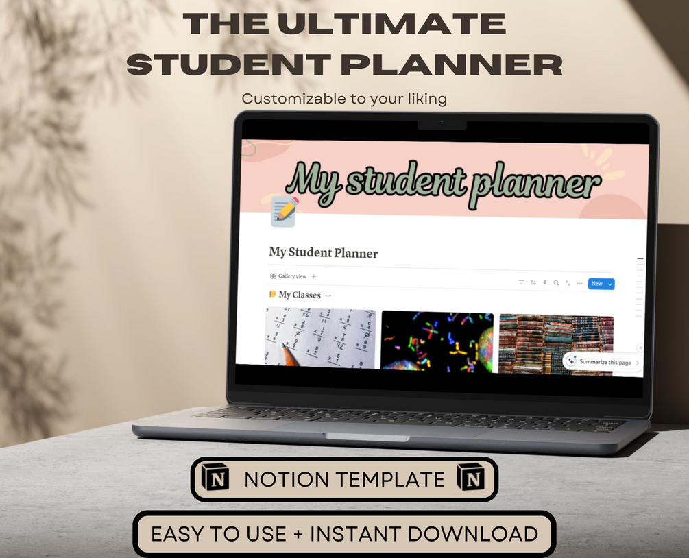The Ultimate Notion Student Planner