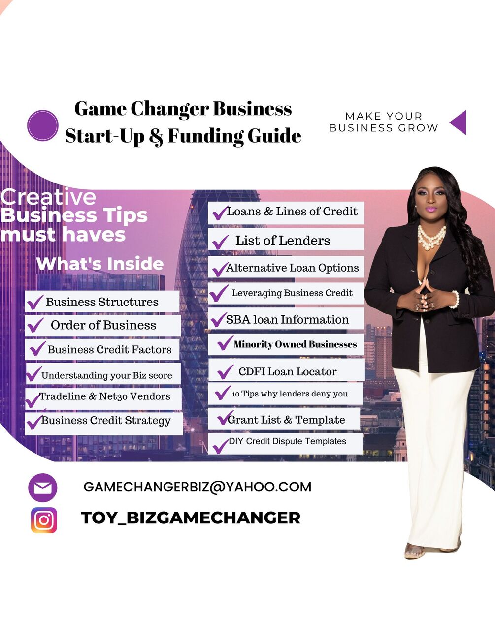 Game Changer Business Startup & Funding Guide