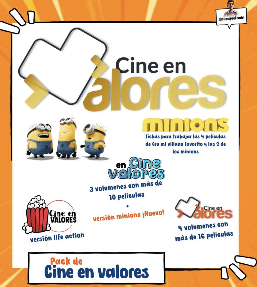 MEGA PACK CINE EN VALORES