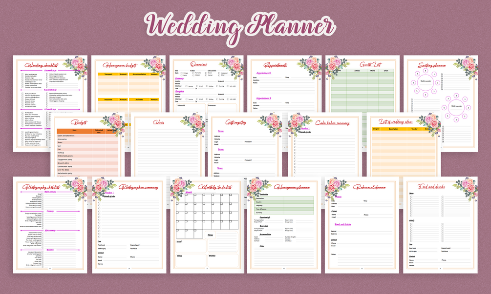 Weeding planner