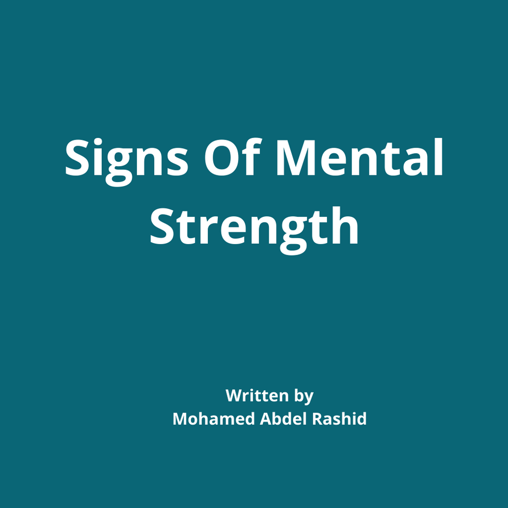 Signs of mental strength