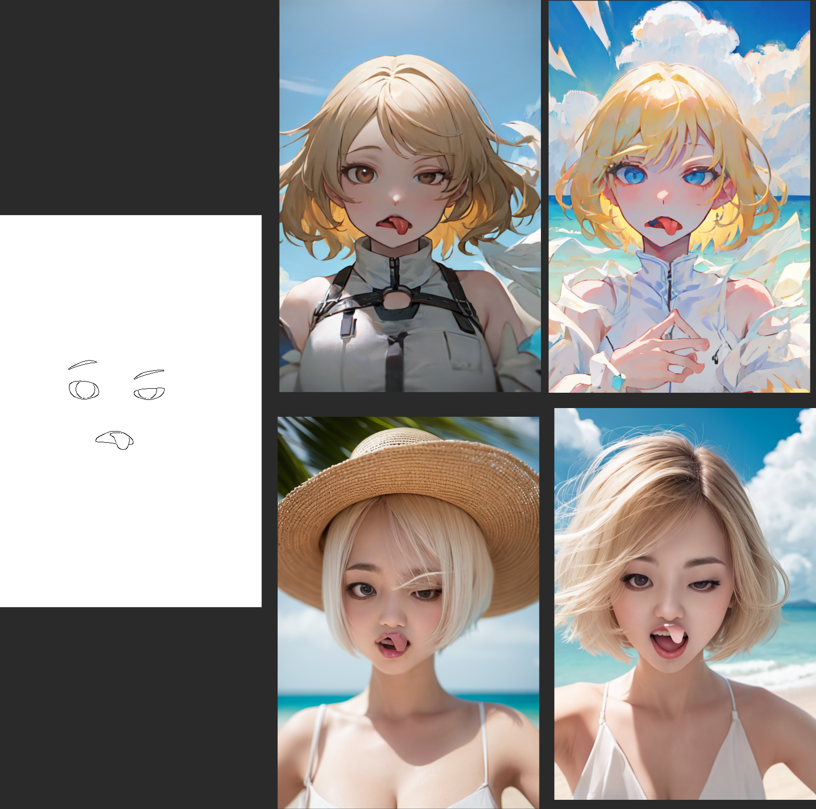 Character bones that look like Openpose for blender _ Ver_99 Depth ...