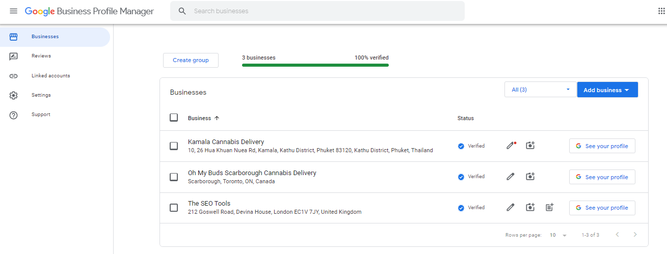 GMB Verification Service at Any Address Garage Door