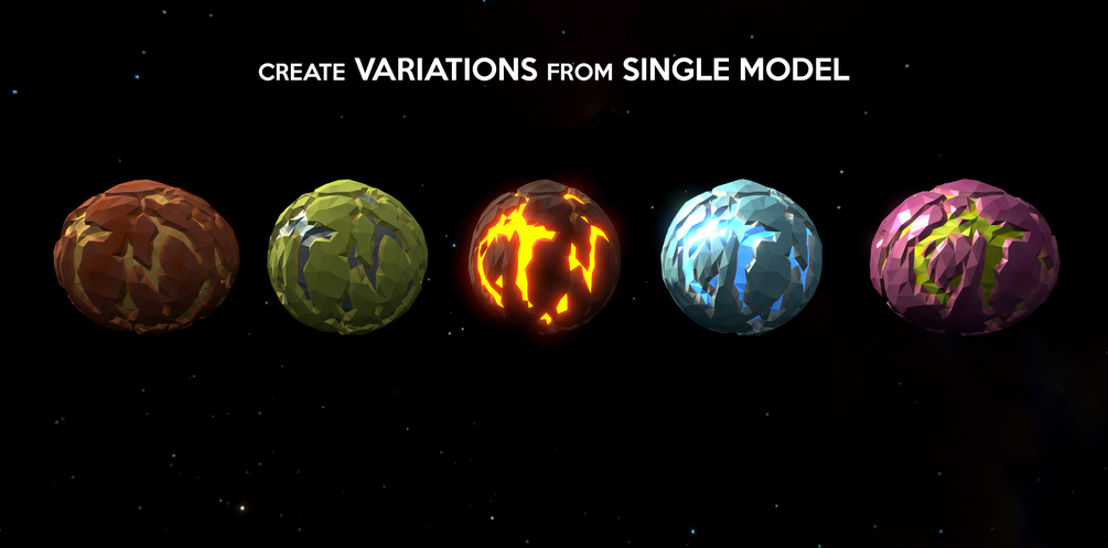 Polygon Planets Pack