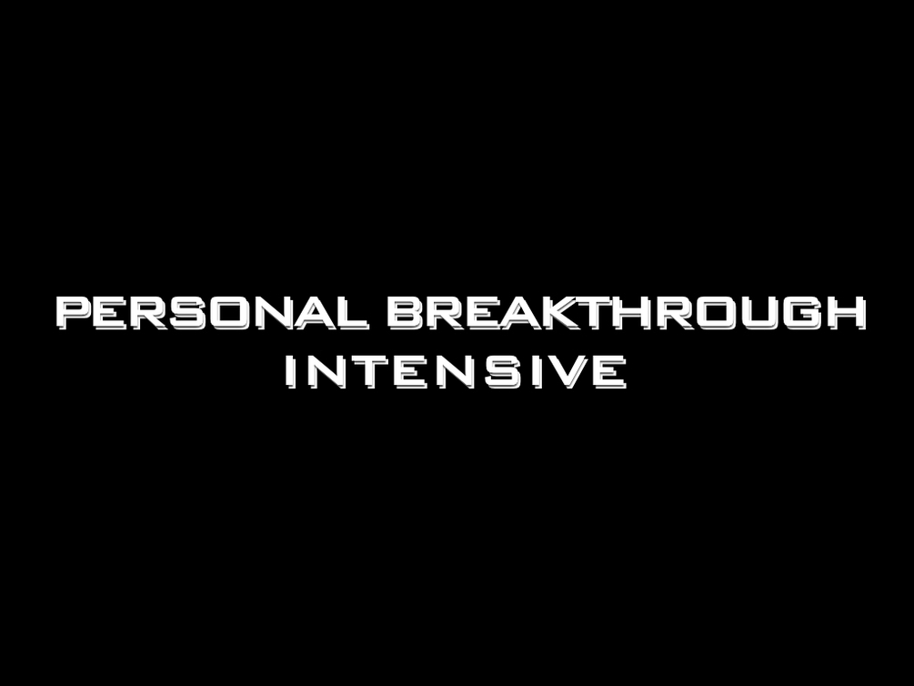 Personal Breakthrough Intensive