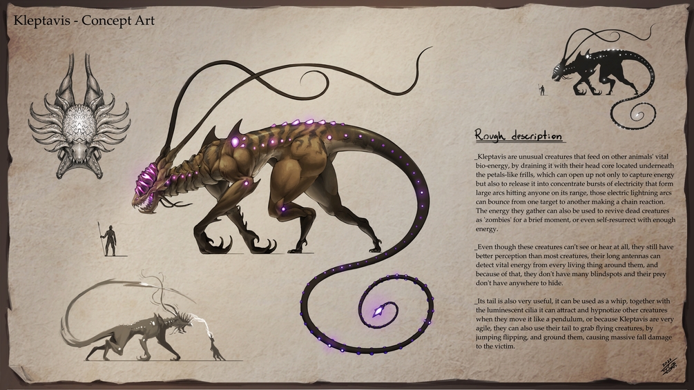 Creatures Concept Art Design
