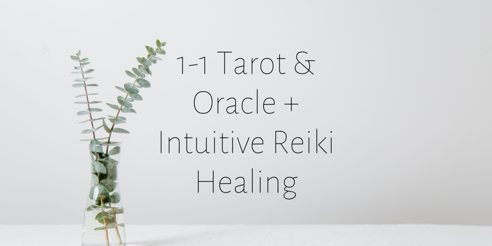 1-1 Tarot & Oracle + Intuitive Reiki Healing (Patreon Promotion)