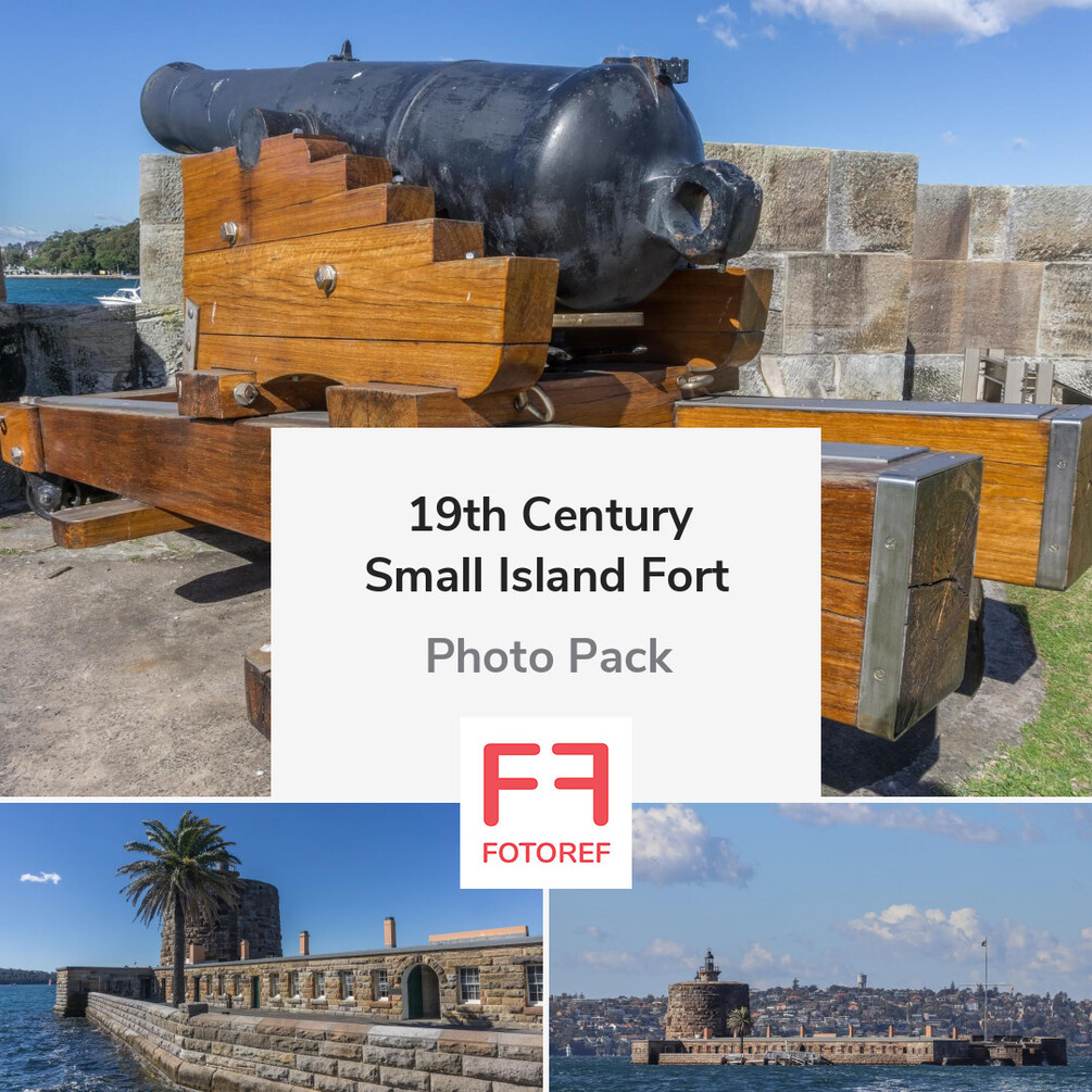 147 photos of 19th Century Small Island Fort