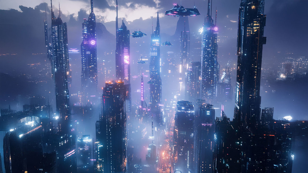 Neon Genesis – A Rebirth of Digital Surrealism with Electric Colors