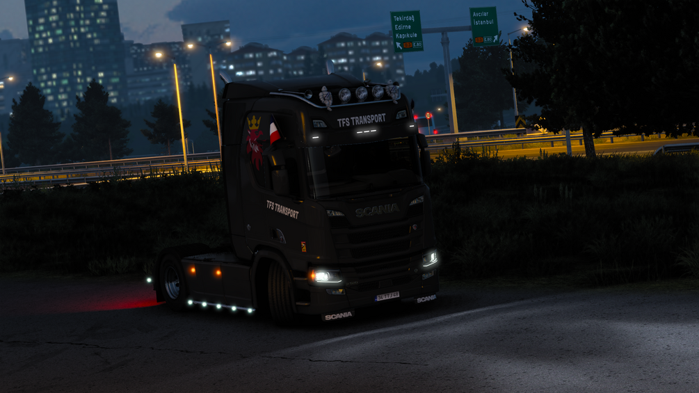 Skin tfs transport Scania R High