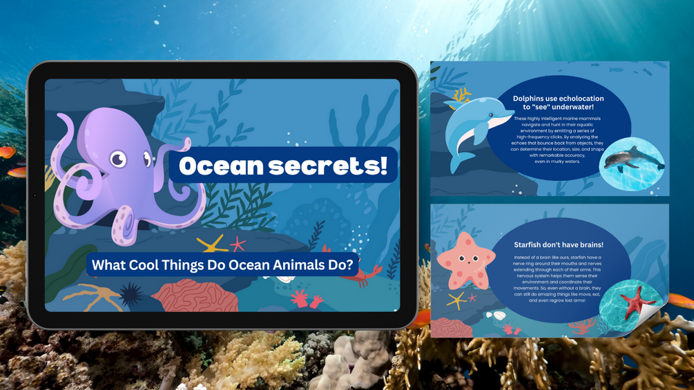 Ocean Secrets Revealed: Amazing Animal Facts for Curious Kids