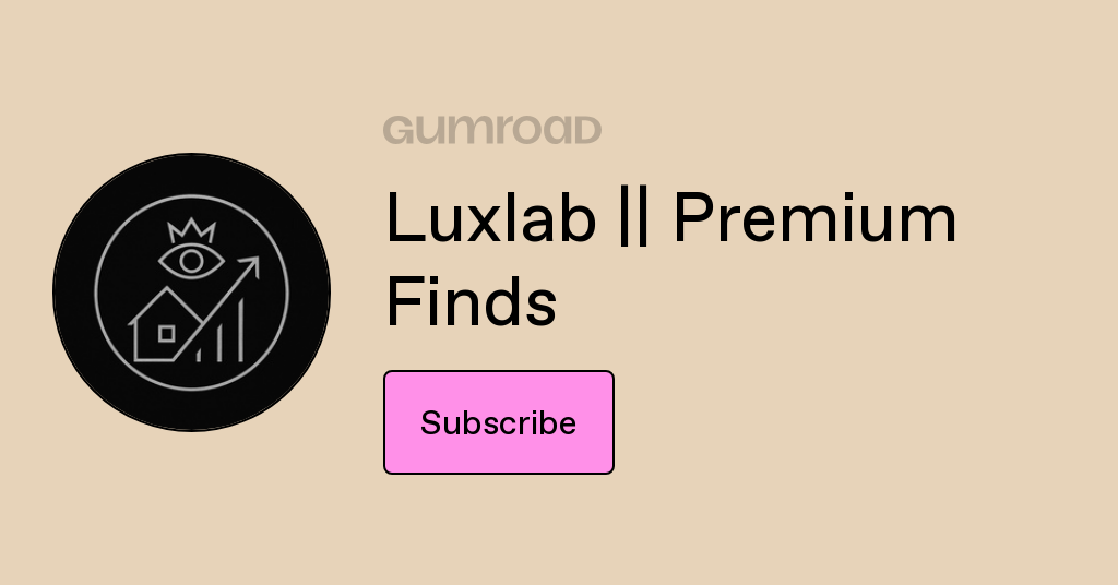 Luxlab || Premium Finds