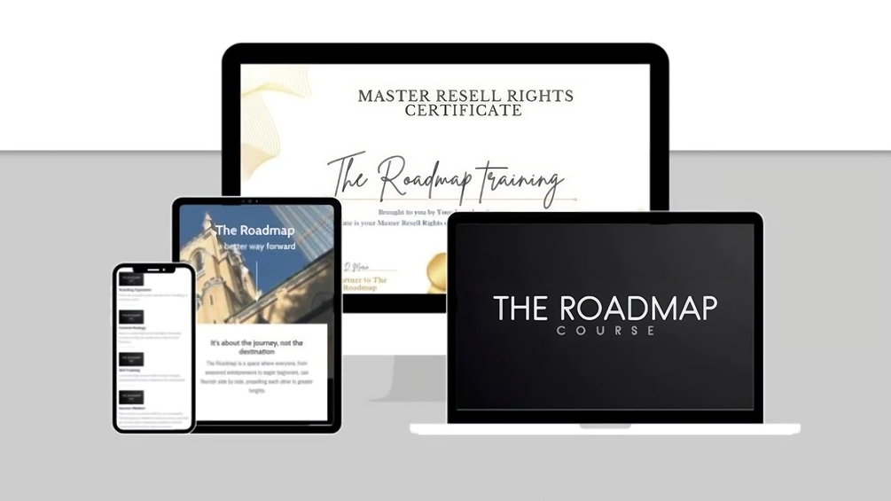 Roadmap 3.0 Course with Master Resell Rights