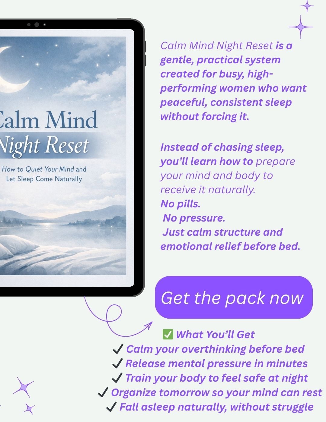 calm mind night reset