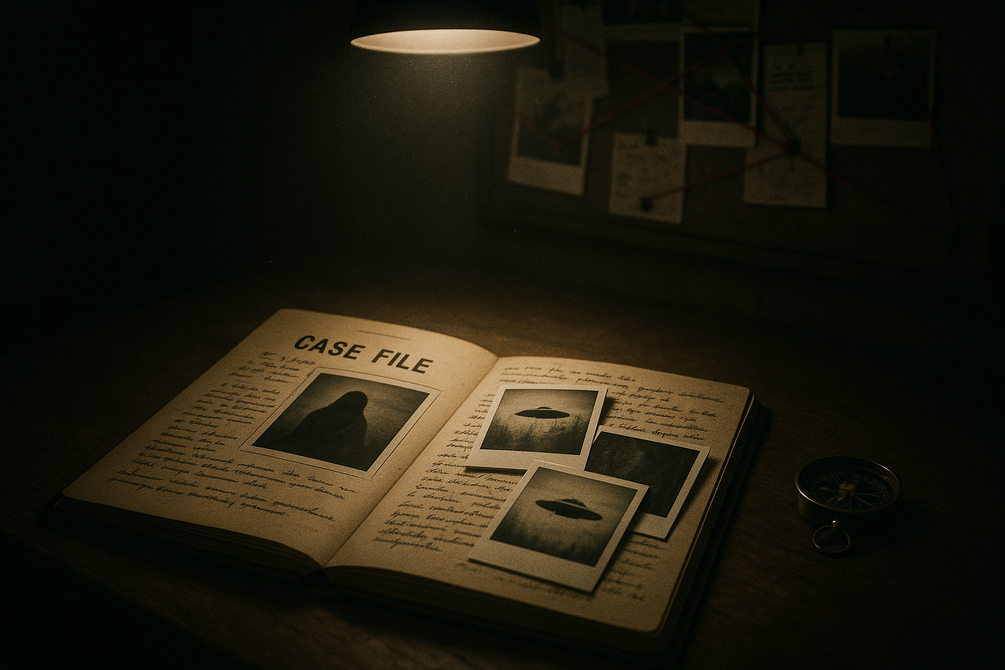 Paranormal Case File Template