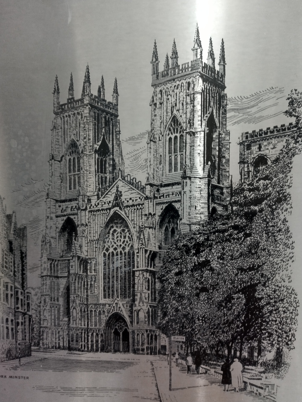 Old Art work of old Britain