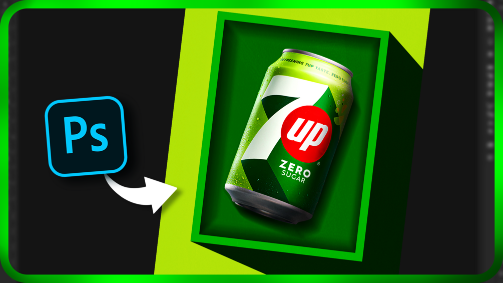 7UP Poster Design | Photoshop
