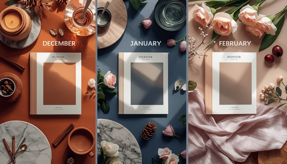 "Winter Color Palette Collection - December to February | 30 Curated ...