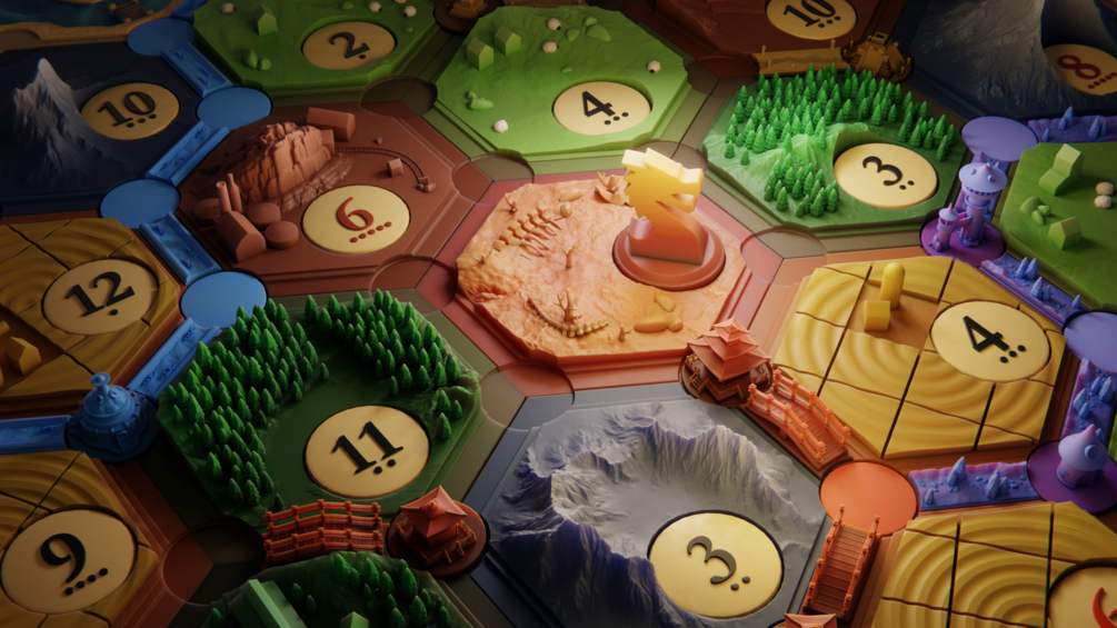 3D Printable Catan