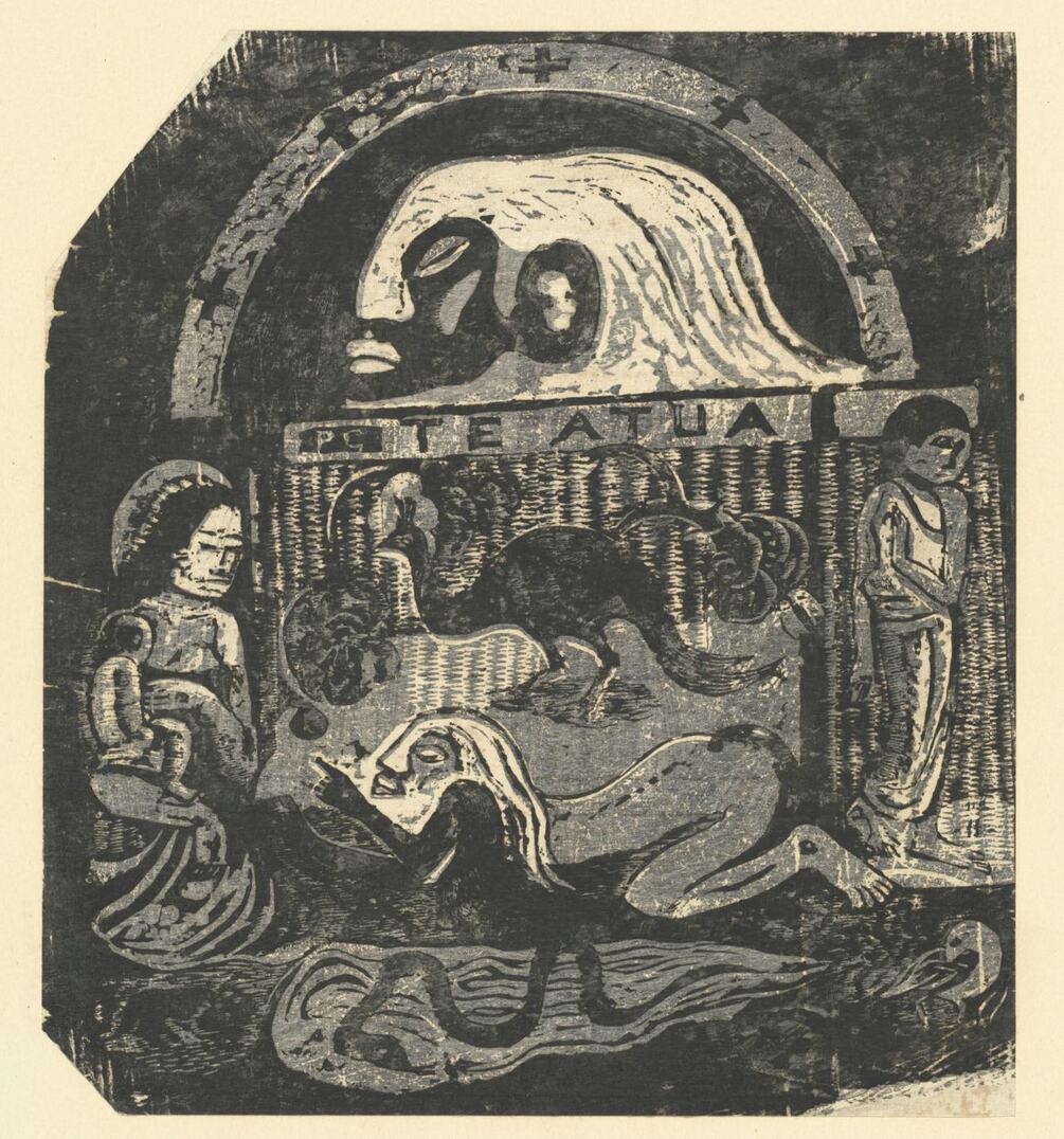 Te Atua by Paul Gauguin