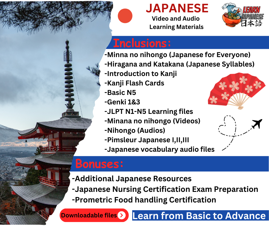 Japanese for All: An Accessible eBook for Every Level