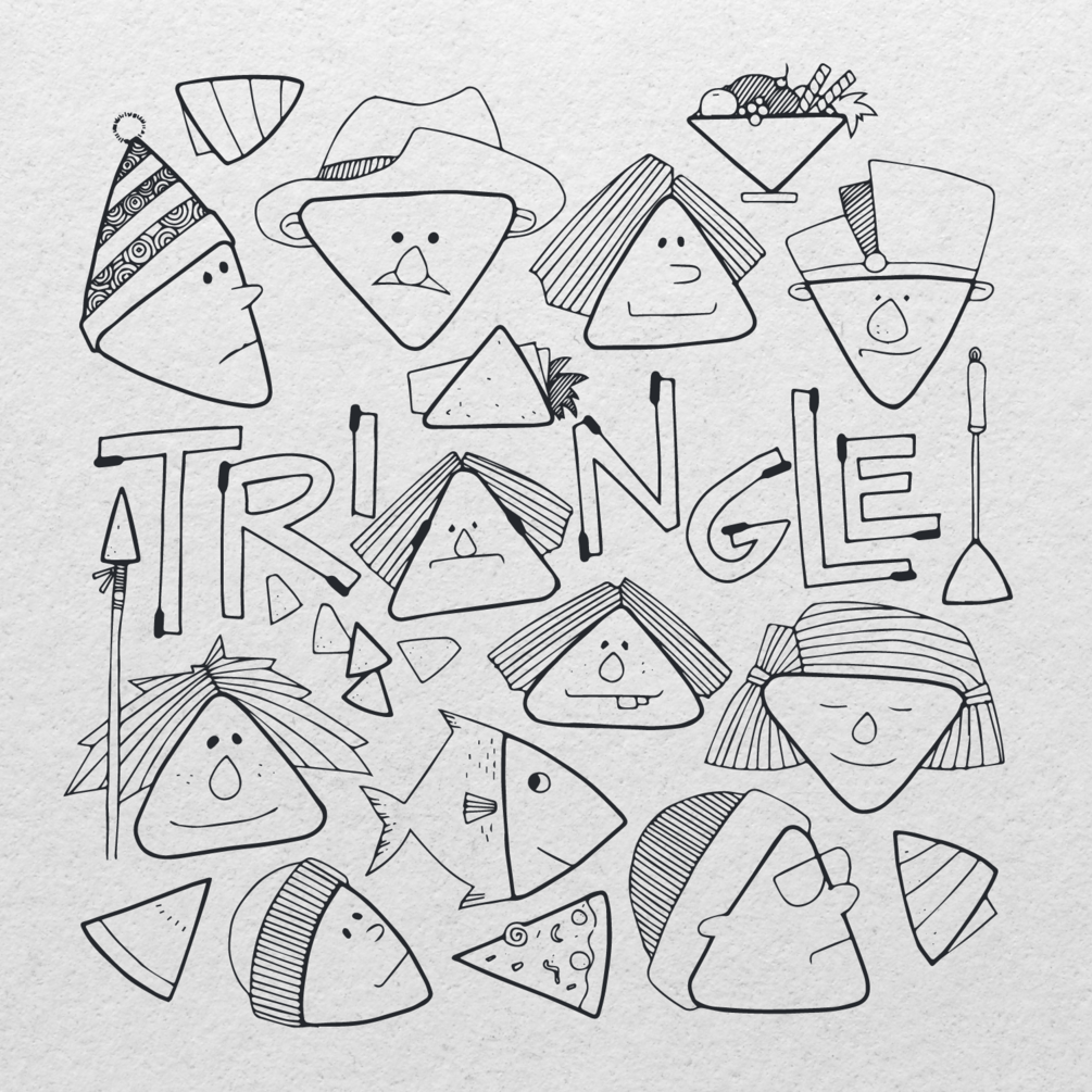 Doodle . Triangles