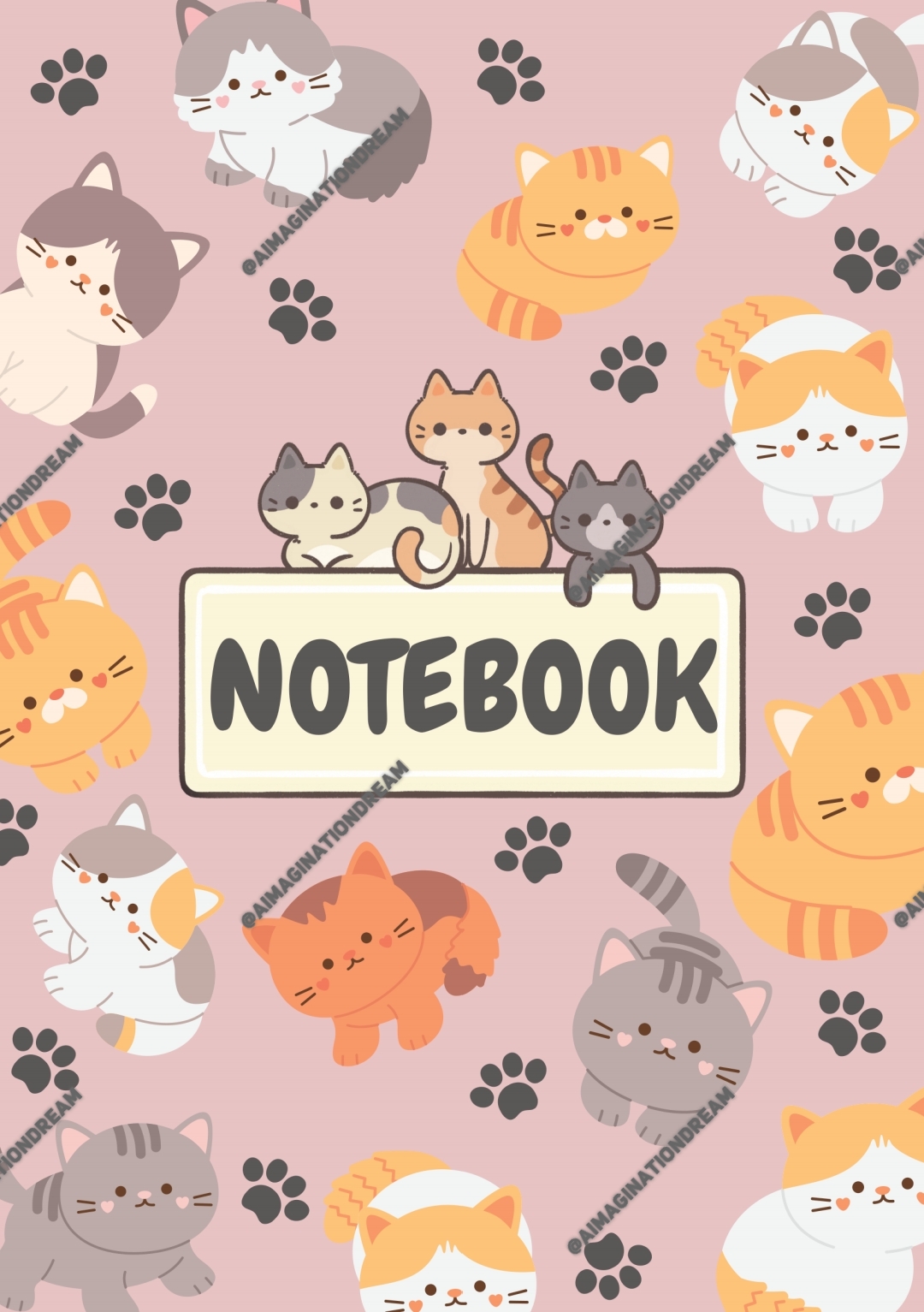 CATS A5 NOTEBOOK