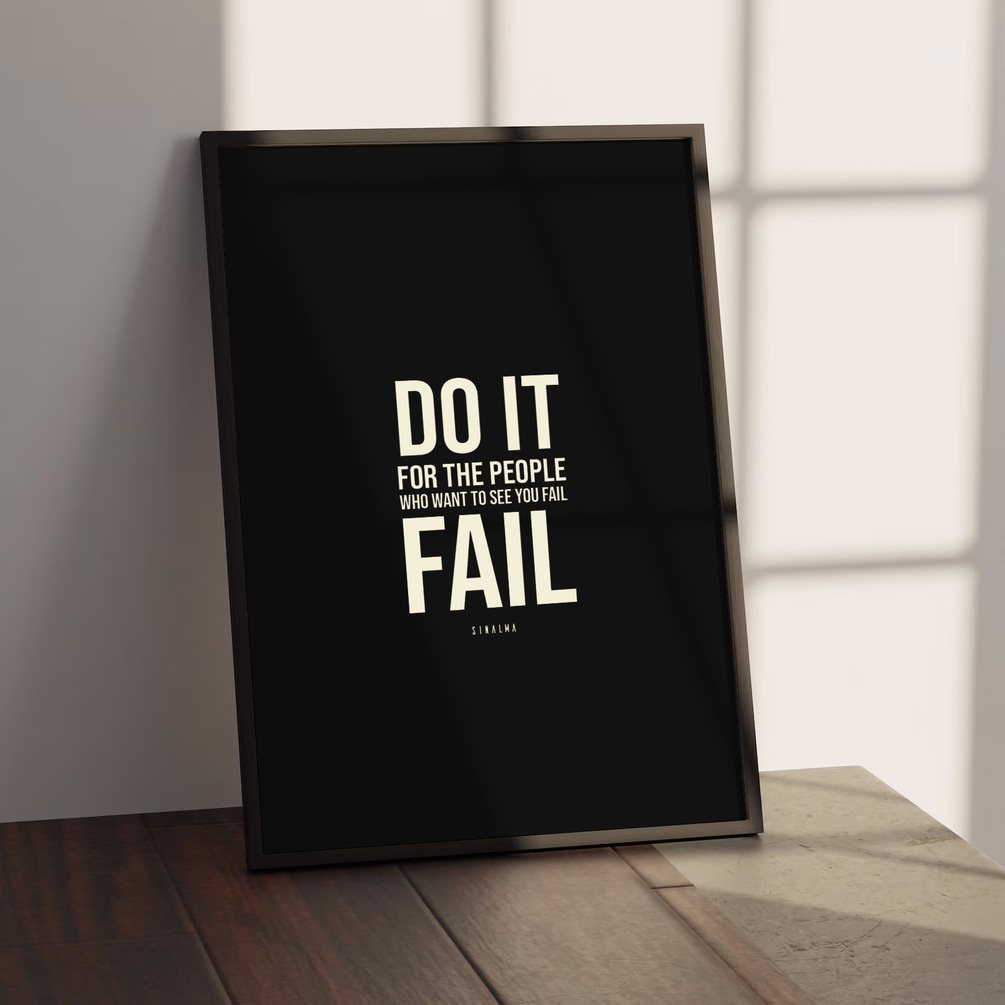 DO IT FAIL - POSTER